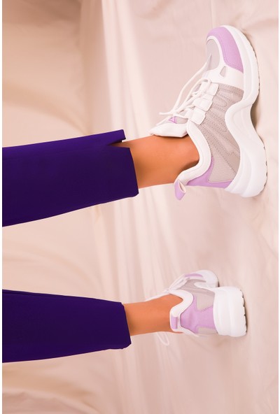 Lila Beyaz Buz Sneaker