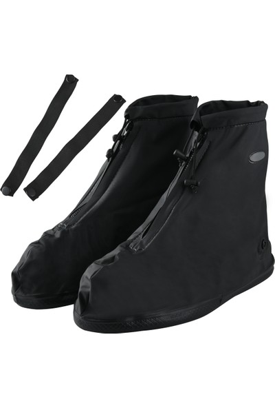 Catteo Ayarlanabilir Su Geçirmez Yağmur Botu - Siyah Xxl (Yurt Dışından)