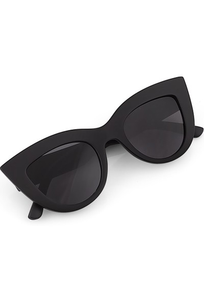 Bilge Karga Nia Matt Black Güneş Gözlüğü