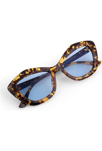 Regina Leopard Blue Güneş Gözlüğü