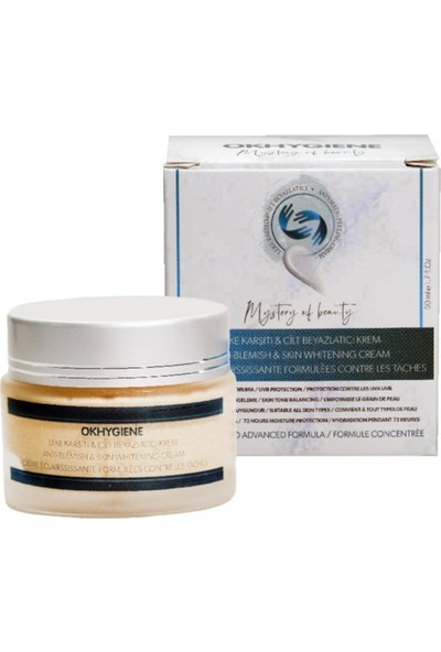 Okhygiene Leke Karşıtı ve Cilt Beyazlaştırıcı Krem