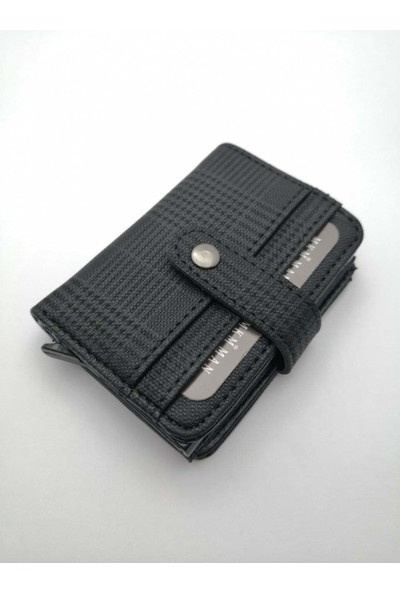 Mkm Siyah Ekose Otomatik Kartlıklı Erkek Suni Deri Cüzdan Mkm Siyah Ekose Otomatik Kartlıklı Erkek Suni Deri Cüzdan