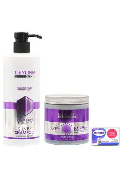 Ceylinn Silver Shampoo 500ML ve Saç Maskesi Ceylinn Silver Shampoo 500ML ve Saç Maskesi