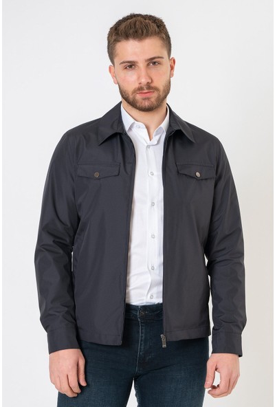 White Stone Karlsruhe Slim Fit 9124 Mevsimlik Mont Haki