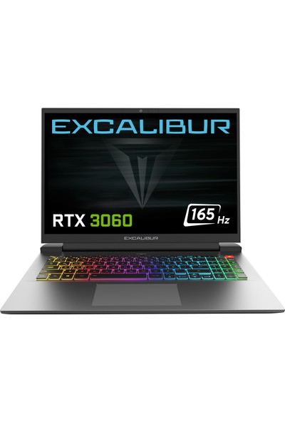 Excalibur G911.1180-BF60X-C Intel 11.nesil I7-11800H 16GB Ram 1tb SSD 6gb RTX3060 Freedos