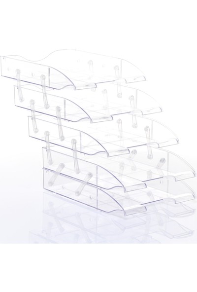 OPS Rf 305 Hareketli Evrak Rafı Şeffaf 5'li