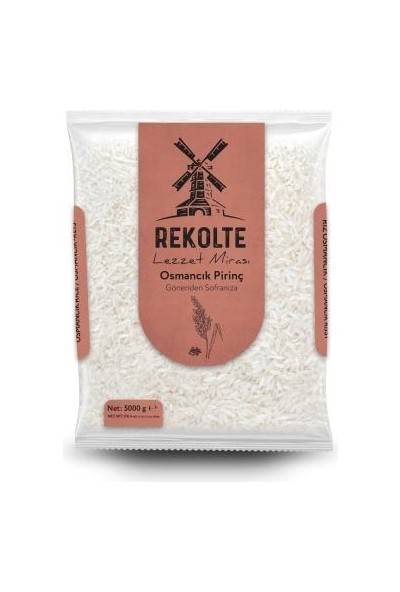 Rekolte 5 kg Osmancık Pirinç Rekolte 5 kg Osmancık Pirinç