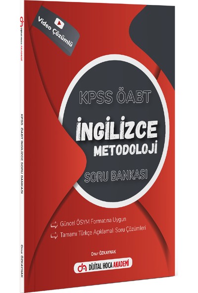 Dijital Hoca Akademi 2022 Öabt Ingilizce Öğretmenliği Metodoloji Video Çözümlü Soru Bankası Dijital Hoca Akademi 2022 Öabt Ingilizce Öğretmenliği Metodoloji Video Çözümlü Soru Bankası