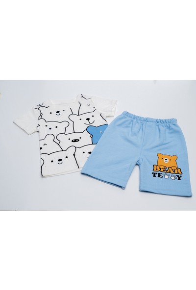 Pantonebaby Ayıcıklı Erkek Bebek Takımı