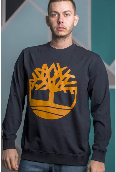Timberland Erkek Regular Fit Sweatshirt - Lacivert Timberland Erkek Regular Fit Sweatshirt - Lacivert