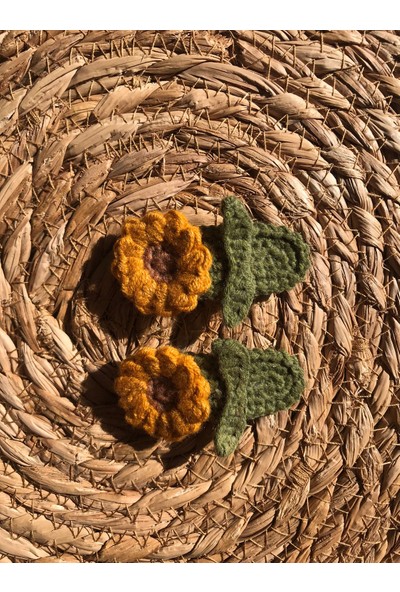 Kız Bebek Çocuk Kadın Ayçiçeği Model Çıtçıt Toka Kız Bebek Çocuk Kadın Ayçiçeği Model Çıtçıt Toka