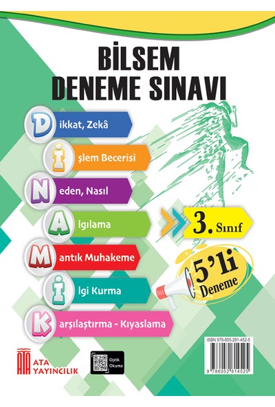 3. Sınıf Bilsem 5'li Deneme Sınavı 3. Sınıf Bilsem 5'li Deneme Sınavı
