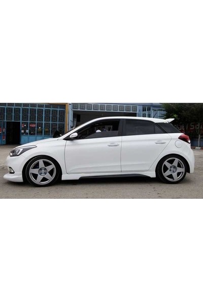 Hyundai I20 Custom Yan Marşpiyel (Plastik)