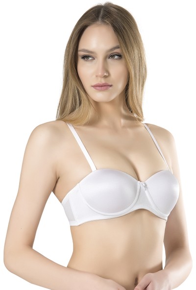 Fabony 3010 Basic Straplez Dolu Cup Tek Sütyen