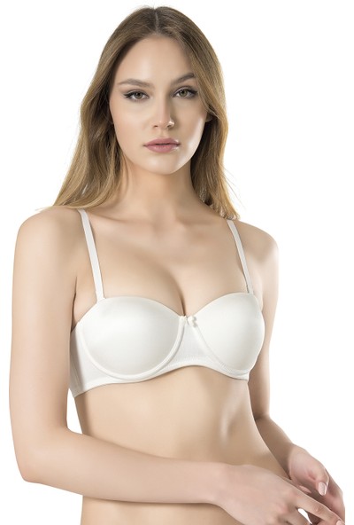 Fabony 3010 Basic Straplez Dolu Cup Tek Sütyen