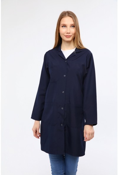 Çamdalı Iş Elbiseleri - Lacivert Alpaka Kadın Önlük - Lacivert Kadın Iş Önlüğü Çamdalı Iş Elbiseleri - Lacivert Alpaka Kadın Önlük - Lacivert Kadın Iş Önlüğü