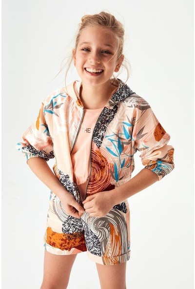 Nk Kids Kız Çocuk Kapşonlu Ceket