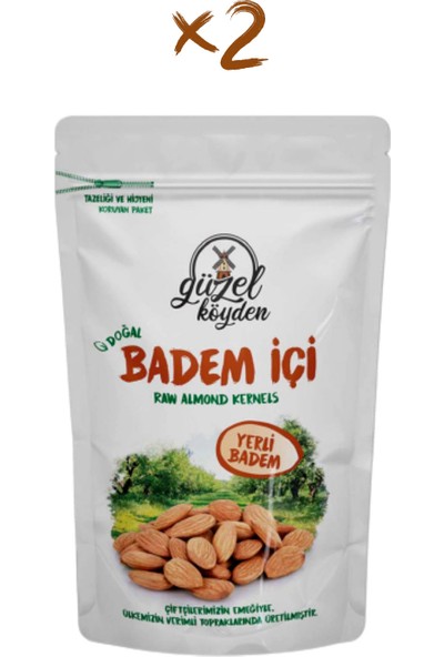 Güzel Köyden Yerli Badem Içi 2 x 150 gr Güzel Köyden Yerli Badem Içi 2 x 150 gr