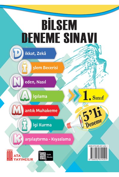 1. Sınıf Bilsem 5'li Deneme Sınavı 1. Sınıf Bilsem 5'li Deneme Sınavı
