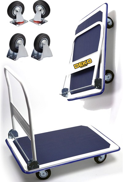 Deko Katlanır Sap Koli Yük Çuval Paket Taşıma El Arabası 4 Tekerlek Platformlu Taşıma Arabası Max 300 kg Deko Katlanır Sap Koli Yük Çuval Paket Taşıma El Arabası 4 Tekerlek Platformlu Taşıma Arabası Max 300 kg