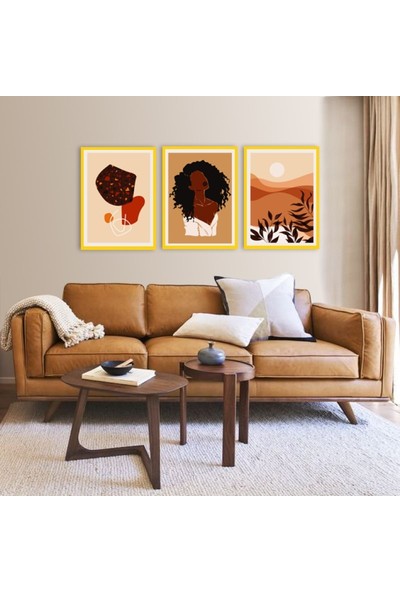 Soyut Maceraperest 3'lü Takım Çerçeveli Modern Posterli Tablo Seti Soyut Maceraperest 3'lü Takım Çerçeveli Modern Posterli Tablo Seti