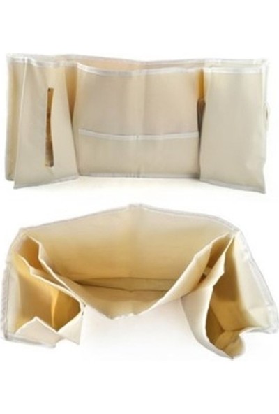 Bedside Caddy Koltuk Pratik Yatak Kenarı Hazneli Organizer