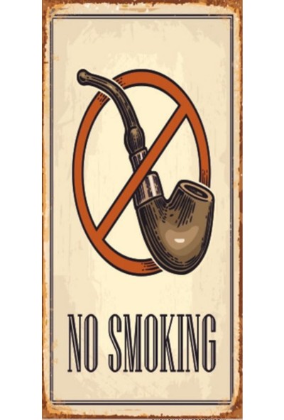 no Smokıng Vintage Retro Toblo Ahşap Poster no Smokıng Vintage Retro Toblo Ahşap Poster