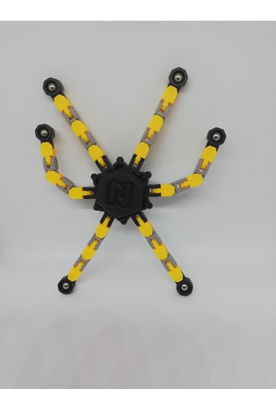 Burçin Örümcek Adam Ahtapot Oyuncak Çocuk Dönen Stres Dönence