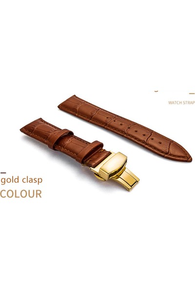 Hakiki Deri Watch Band Askı Paslanmaz Çelik Kelebek Toka Timsah Tahıl Watch Band | Izle Bantları Hakiki Deri Watch Band Askı Paslanmaz Çelik Kelebek Toka Timsah Tahıl Watch Band | Izle Bantları