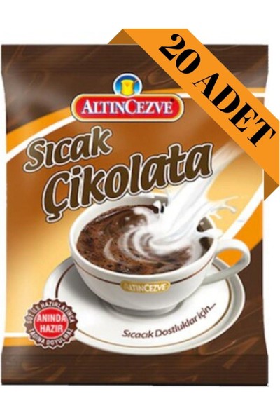 Altıncezve Sıcak Çikolata 250 gr 20'li Altıncezve Sıcak Çikolata 250 gr 20'li