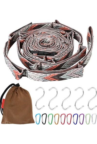 Catteo 16 Adet Kancalı Kordon Seti - Çok Renkli (Yurt Dışından) Catteo 16 Adet Kancalı Kordon Seti - Çok Renkli (Yurt Dışından)