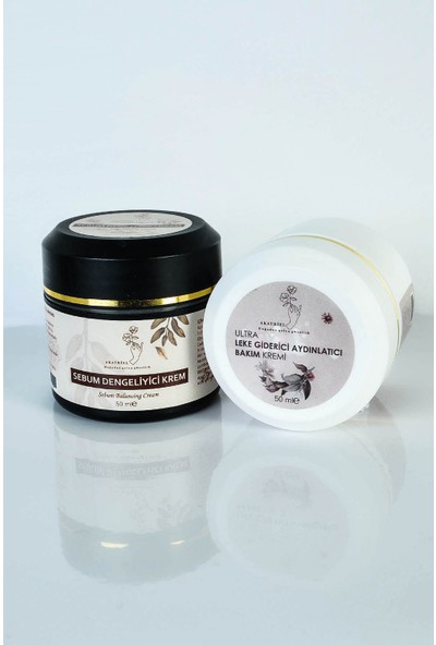 Sebum Krem Leke Krem 2 Li Set 50 ml Sebum Krem Leke Krem 2 Li Set 50 ml