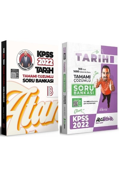 Benim Hocam ve Hocawebde KPSS Tarih Soru 2'li Set 2022 Güncel