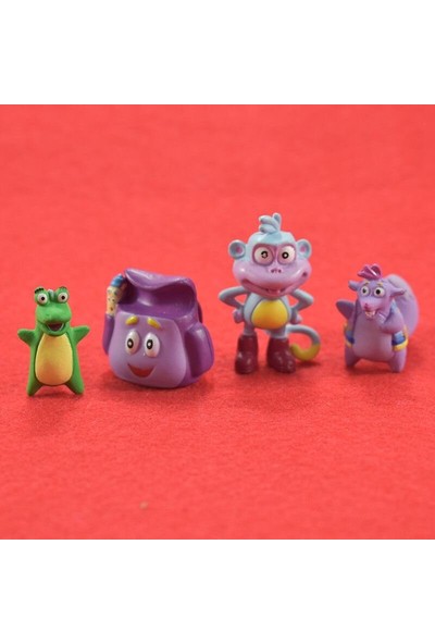 Dora Explorer 12 Adet Şekil Figürinler Oyuncaklar