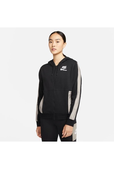 Nike Sportswear Heritage Hooded Full Zıp Ls Top Kadın Ceket