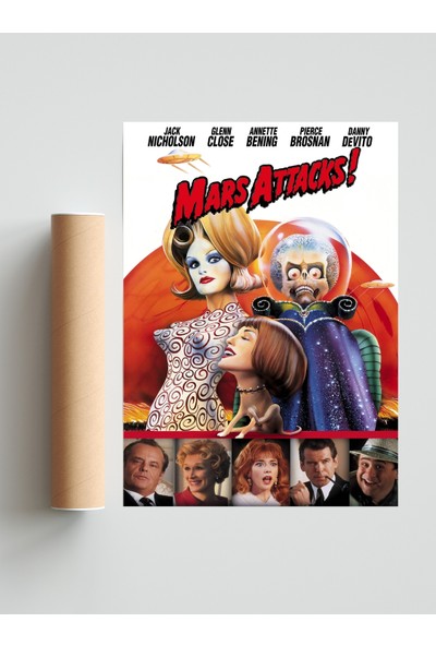 Mars Attacks! Ingilizce Poster