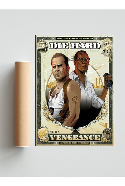 Die Hard: With A Vengeance Ingilizce Poster Die Hard: With A Vengeance Ingilizce Poster