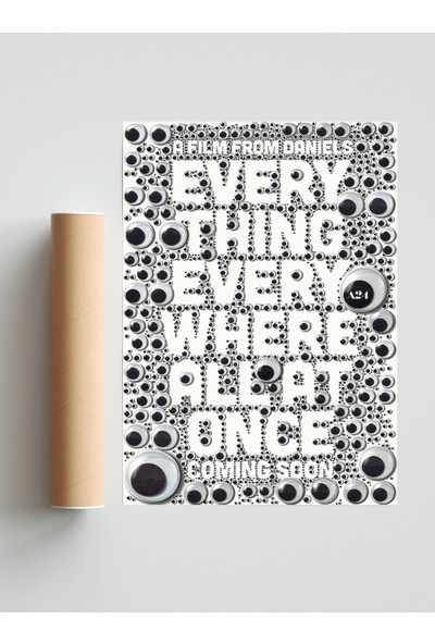 Everything Everywhere All At Once Ingilizce Poster