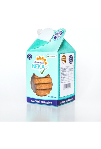 Neka Glutensiz Kurabiye Kahveli 120 g