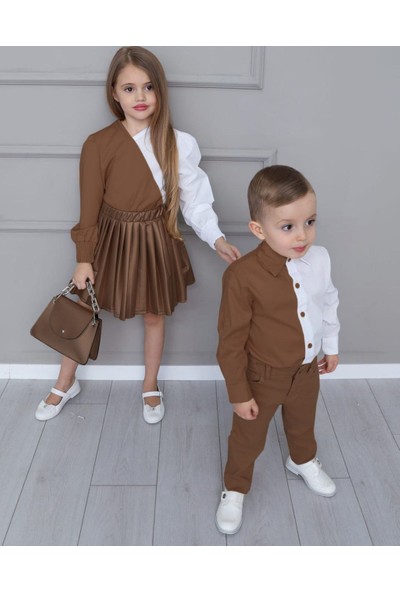 Hersey Bebek Kardeş Kombini Kız Çocuk Alt Üst Takımı