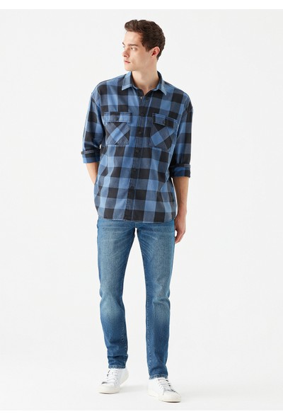 Jake Koyu Mavi 90S Jean Pantolon Jake Koyu Mavi 90S Jean Pantolon