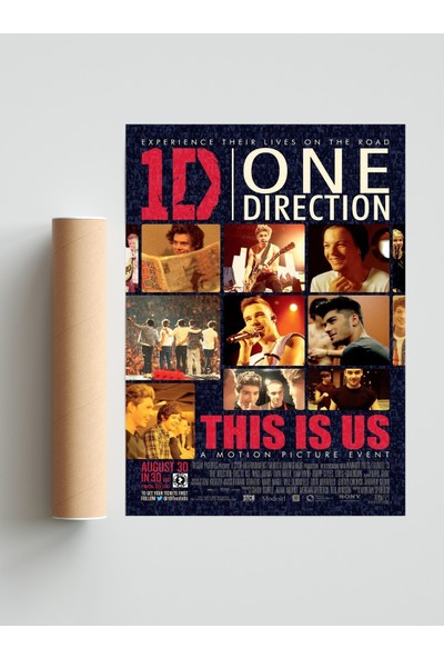 One Direction: This Is Us Ingilizce Poster One Direction: This Is Us Ingilizce Poster