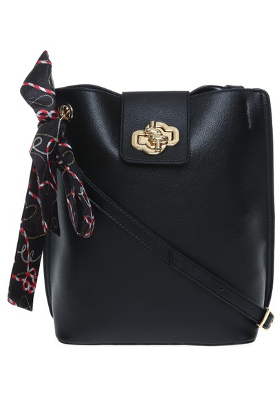 Fabrika Zıtrone Siyah Postacı Çantası