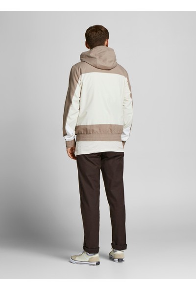 Jack & Jones 12205621_JCOJAKOB Light Jacket Düz Yaka Normal Kalıp Krem Erkek Mont Jack & Jones 12205621_JCOJAKOB Light Jacket Düz Yaka Normal Kalıp Krem Erkek Mont