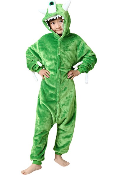 Yetişkin Unisex Yaz Karikatür Sleepsuit