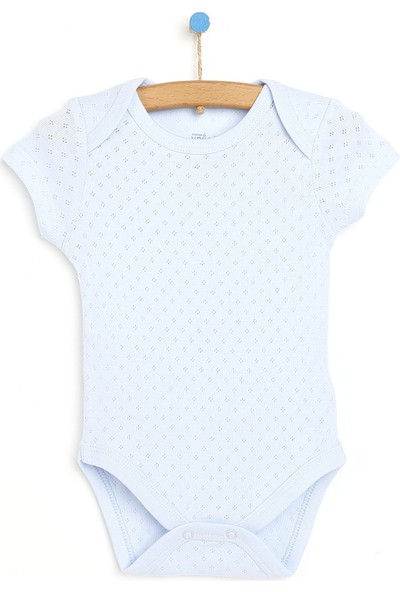 Hello Baby Hellobaby Jakarlı Kısa Kol Body Hello Baby Hellobaby Jakarlı Kısa Kol Body