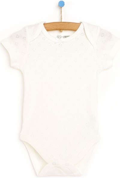 Hello Baby Hellobaby Jakarlı Kısa Kol Body Hello Baby Hellobaby Jakarlı Kısa Kol Body