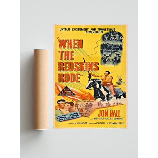 When The Redskins Rode Ingilizce Poster Fiyatı - Taksit Seçenekleri