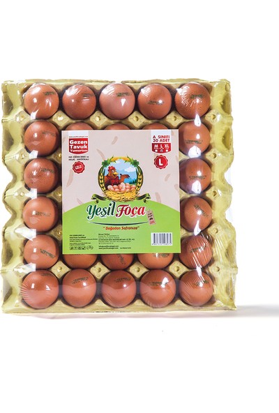 Yeşil Foça Kahverengi Yumurta 30'lu