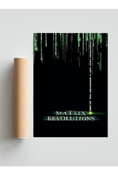 The Matrix Revolutions Ingilizce Poster The Matrix Revolutions Ingilizce Poster